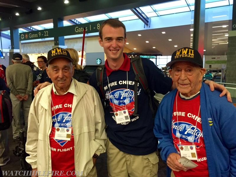 WHFD Assists With Honor Flight for Our Veterans - Watch Hill Fire ...