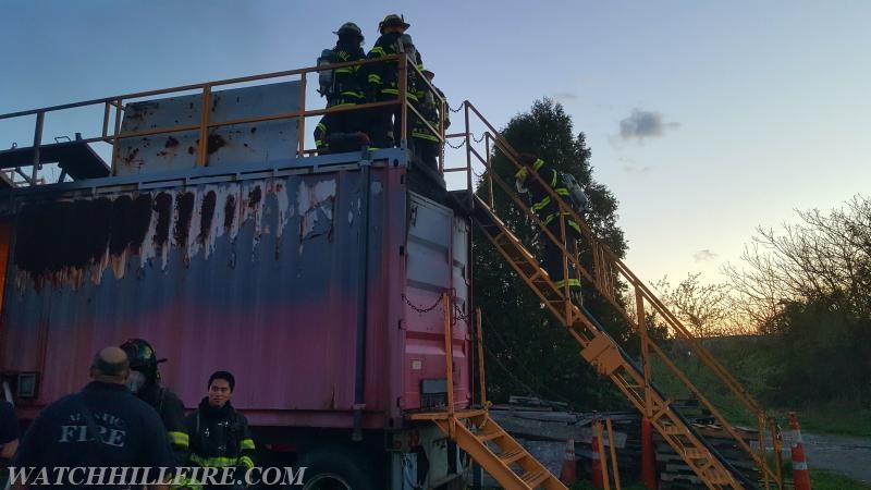 Watch Hill Firefighters Participate in Live Fire Training Exercise ...