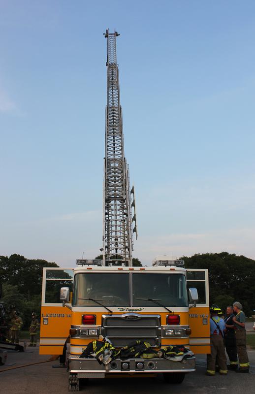 Watch Hill Firefighters Conduct Joint Aerial Ladder Training With ...