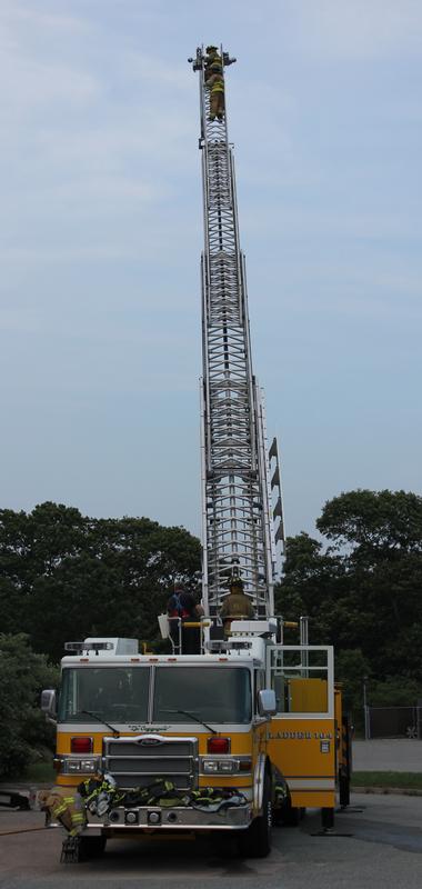 Watch Hill Firefighters Conduct Joint Aerial Ladder Training With ...